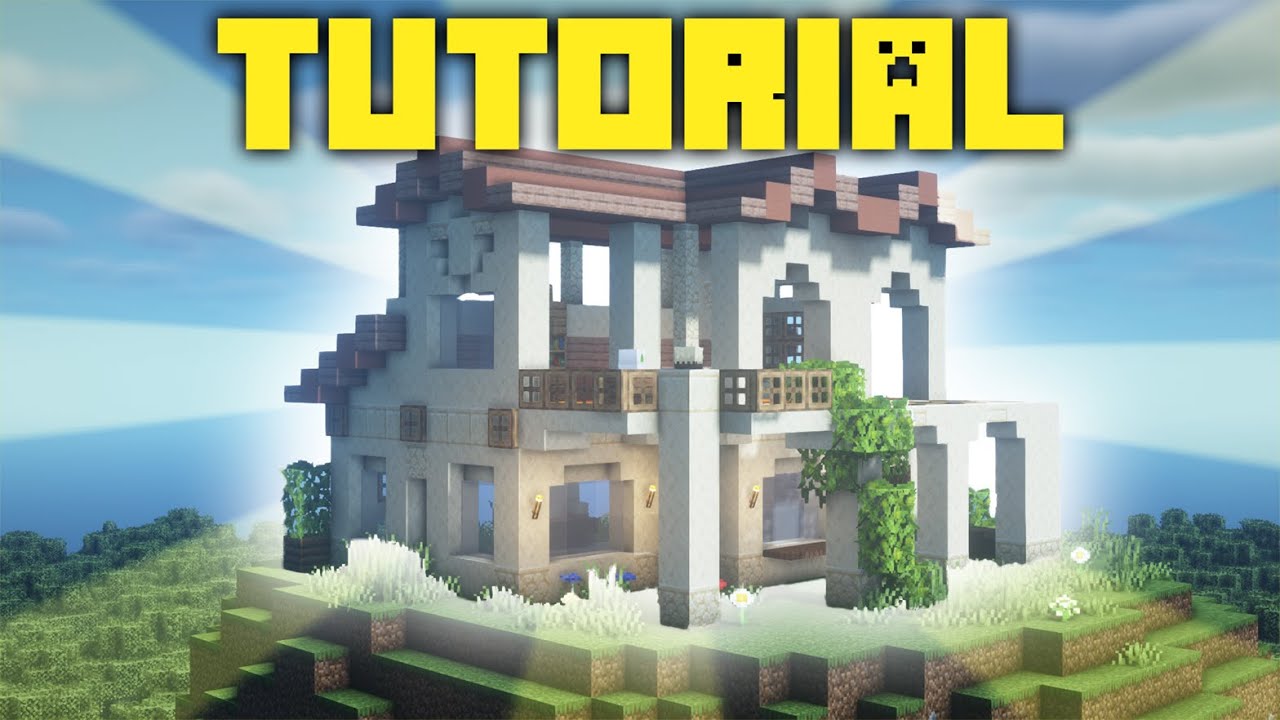 How YOU Can Build an Italian Villa | Minecraft House Tutorial - YouTube