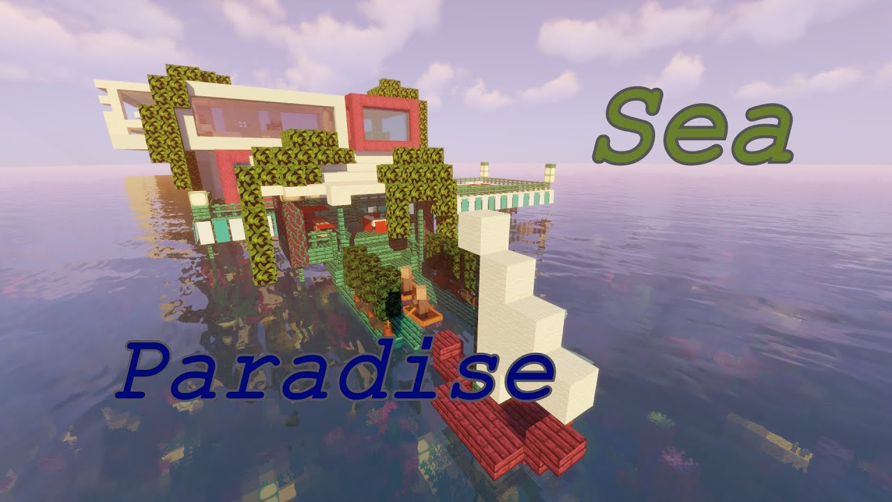 Building Underwater Epic Sea Paradise in Minecraft | Best Way to Build ...