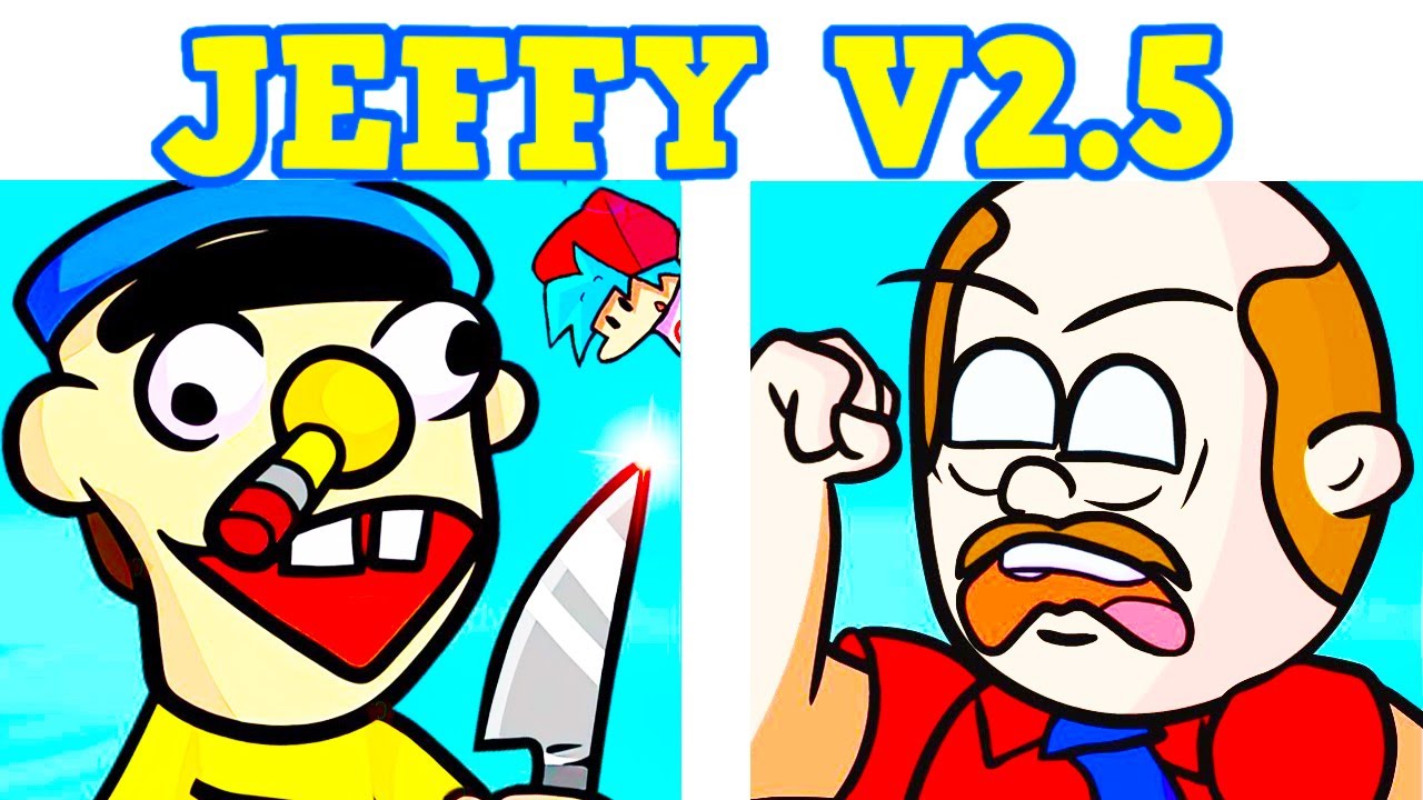 Friday Night Funkin' VS JEFFY V2 5 - YouTube