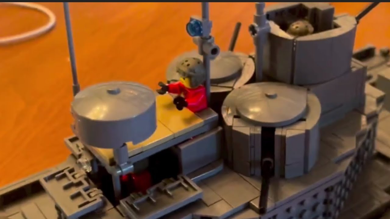 Mekong Vietnam Warship with Lego Bricks Done - YouTube