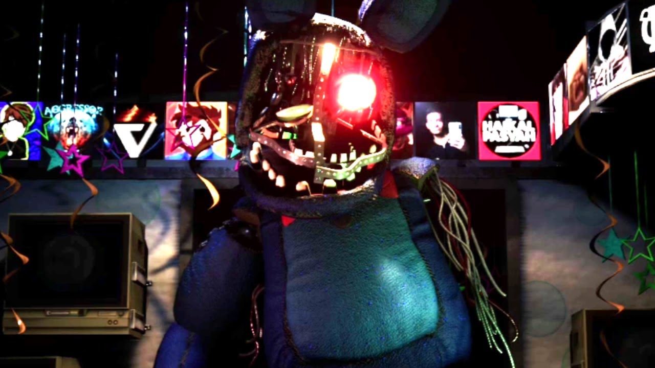 The new WITHERED BONNIE is TERRIFFYING..!!! (fnaf rewritten '87) - YouTube