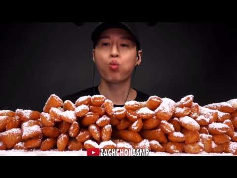 ZACH CHOI ASMR *BITES ONLY* FUNNEL CAKE FRIES ASMR