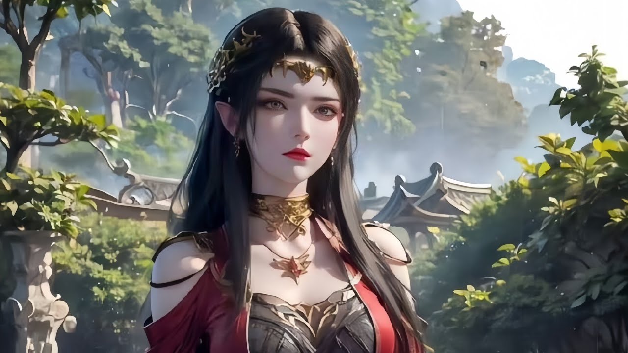 Xiao Yan and Cai Lin sad Love Story 😞 Battle through the heavens 💕 medusa love Xiao yan ‍🩹 # ...