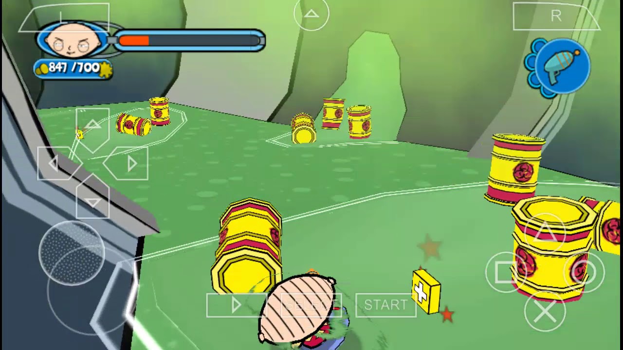 Family Guy The Video Game PSP Level 17 Stewie Griffin Current Problems ...