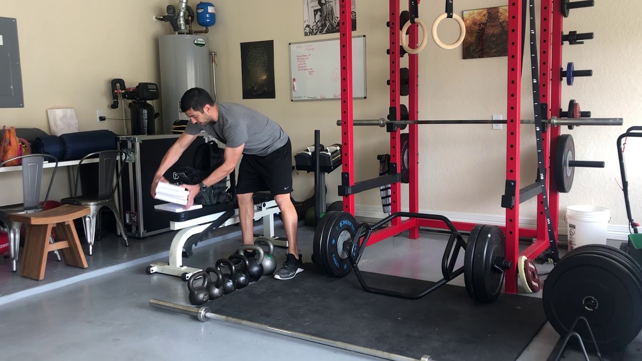 Goblet Squat with Backpack - YouTube