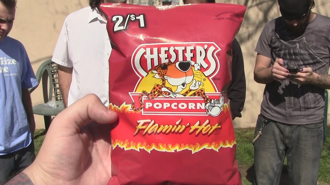 WE Shorts - Chester's Flamin' Hot Popcorn & Doritos Dinamita Chile ...