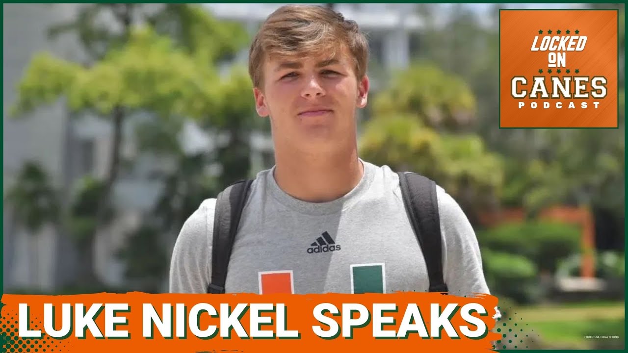 Miami Hurricanes QB Commit Luke Nickel Talks Why He Chose Miami ...