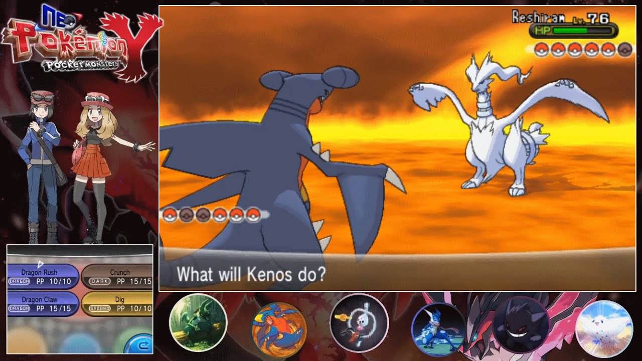 Pokemon Neo Y - Vs Lysandre Final Battle - YouTube