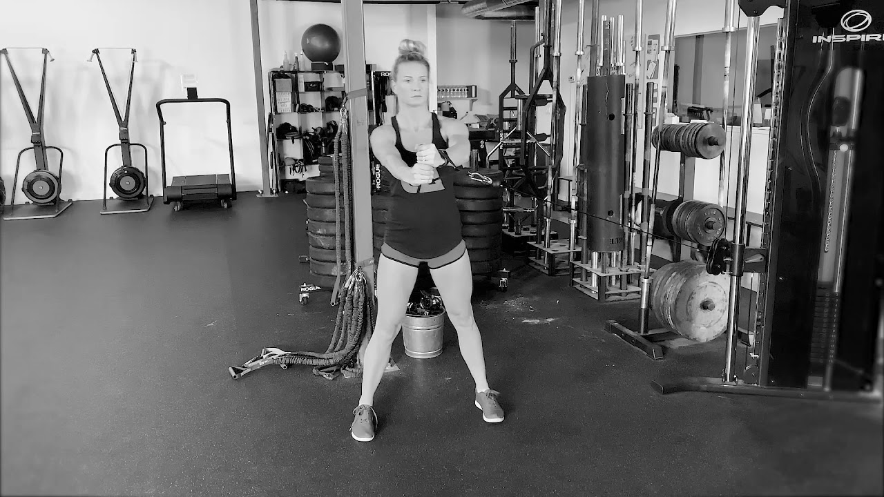 Isometric Pallof Press Walkout - YouTube