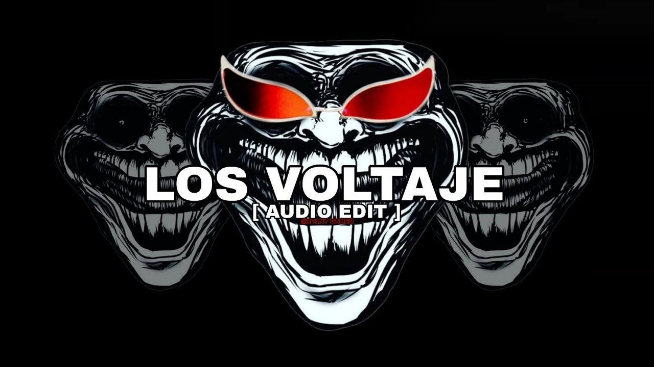 SAYFALSE, YB WASG'OOD, ARIIS - LOS VOLTAJE [ AUDIO EDIT ] - YouTube