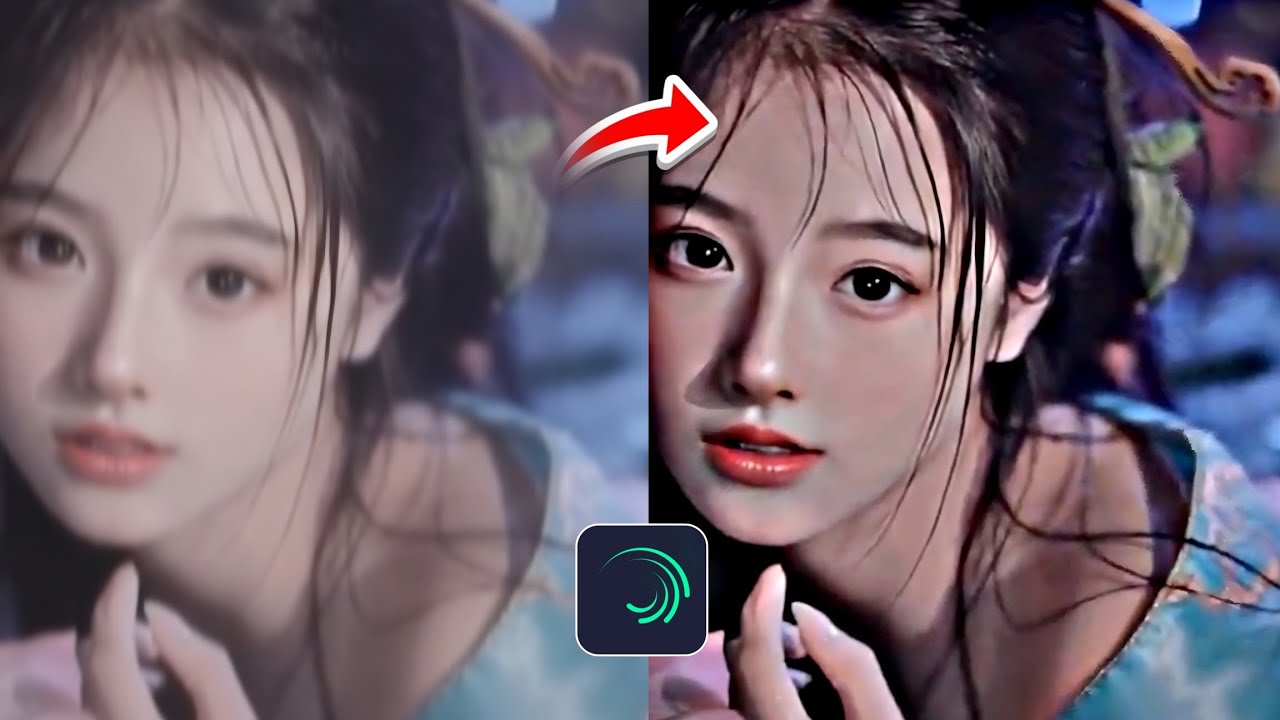 Alight Motion 4K CC Sharpen Quality Video Editing | Low Quality Video To High Quality Video ...