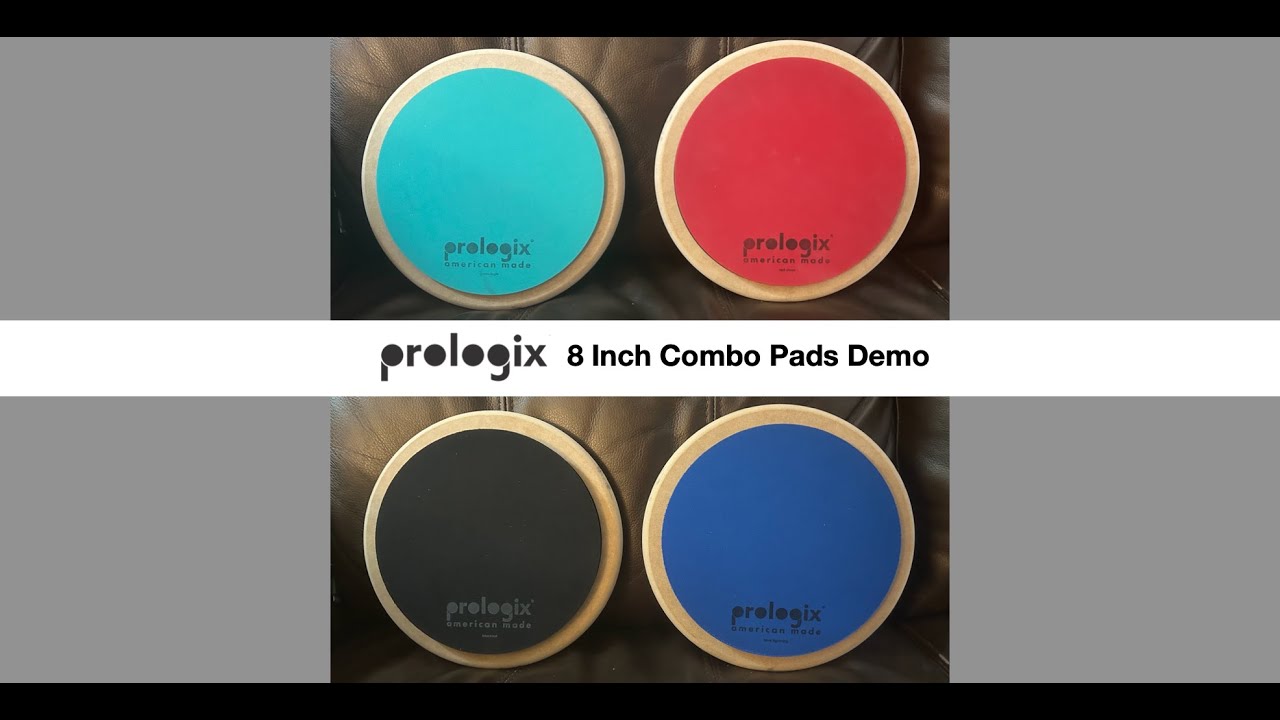 Prologix 8 Inch Combo Pads Demo - YouTube