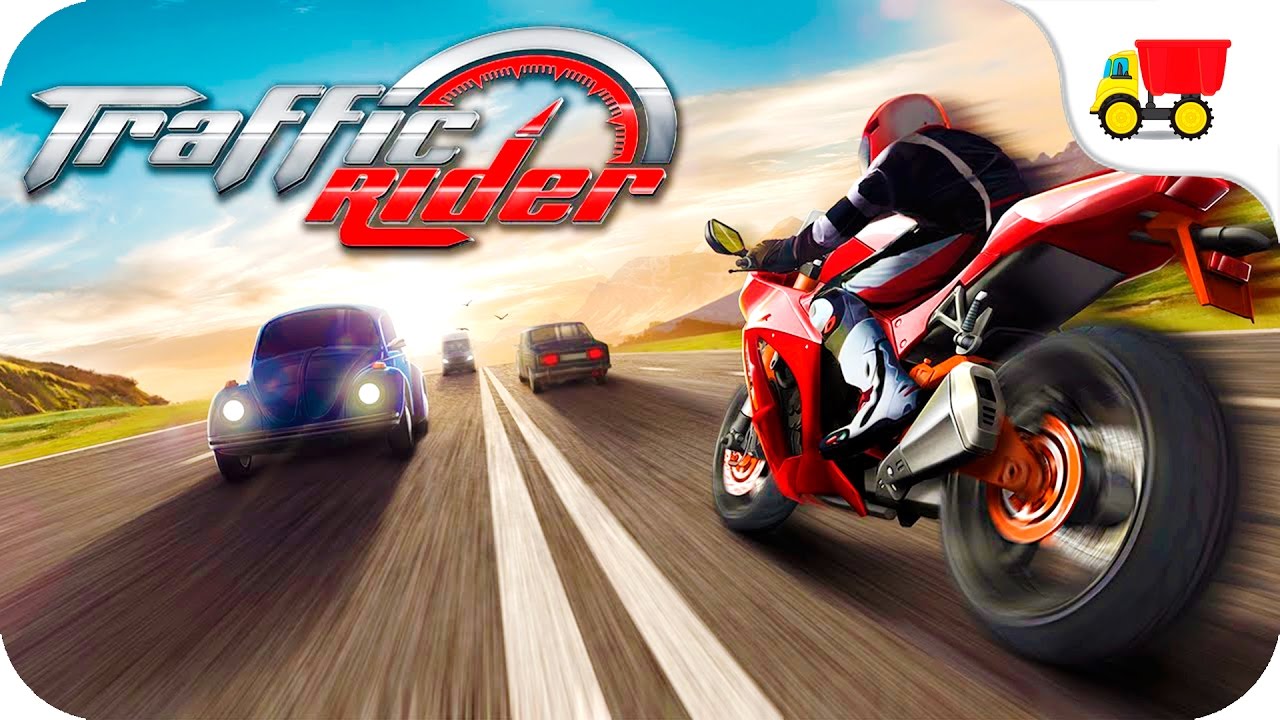 Bike race game - Traffic Rider - kids car games channel - YouTube