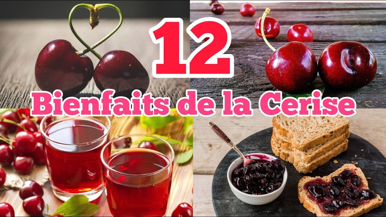 12 bienfaits de la cerise sur la santé! - YouTube