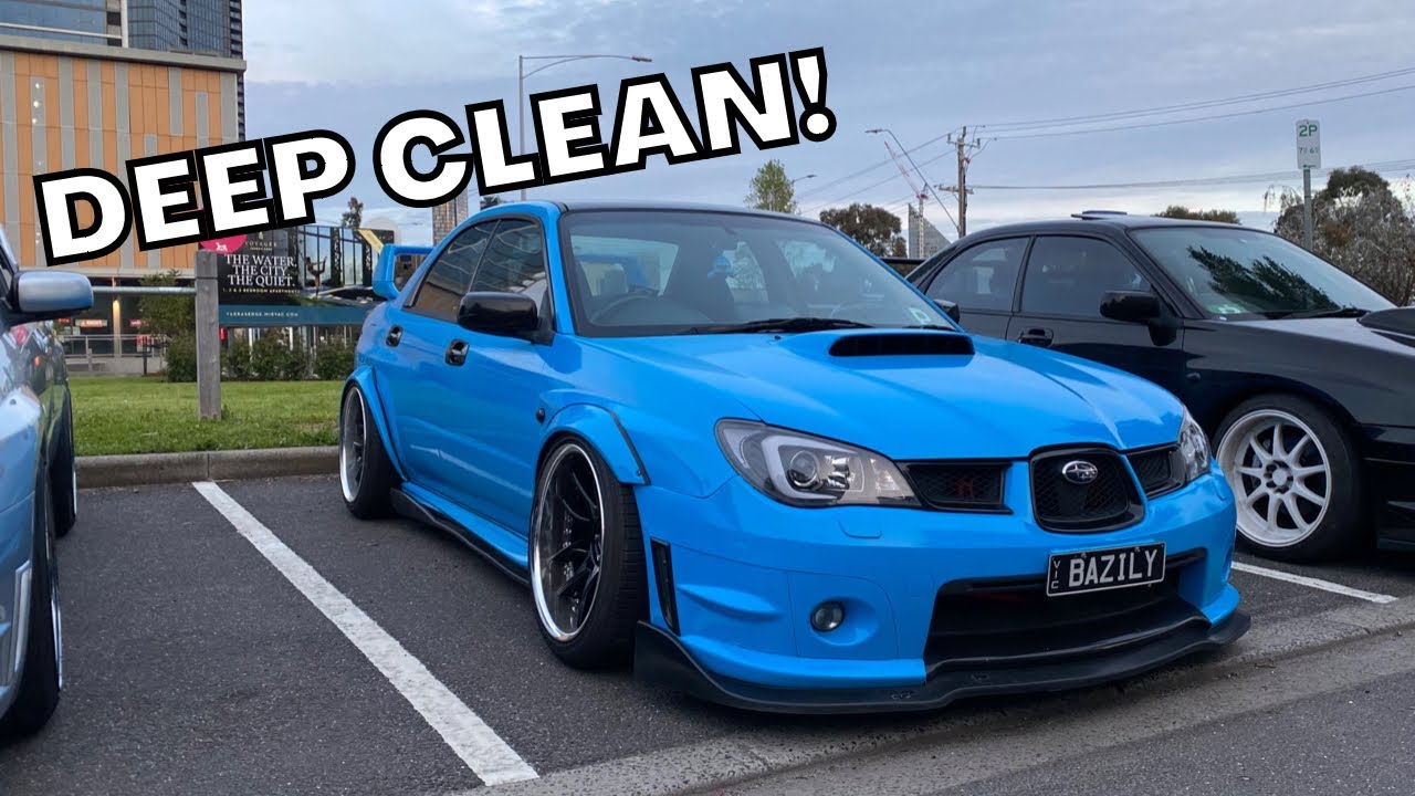 DEEP CLEANING MY WRX! - YouTube