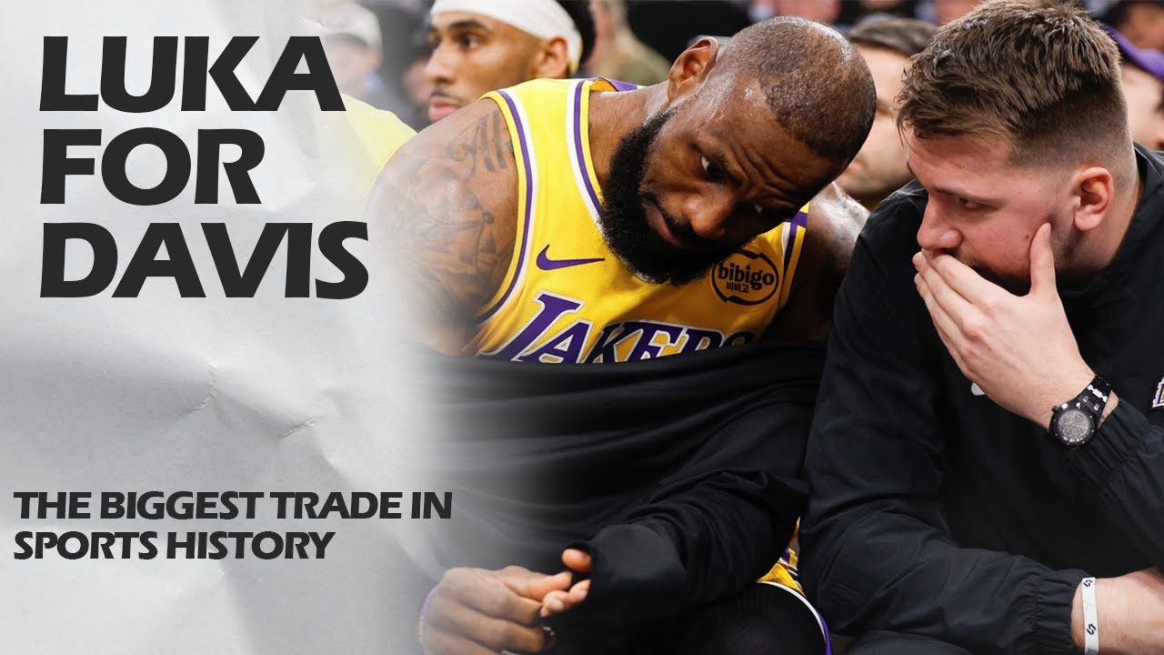 Is Luka to the Lakers the BIGGEST Trade in Sports History? - YouTube