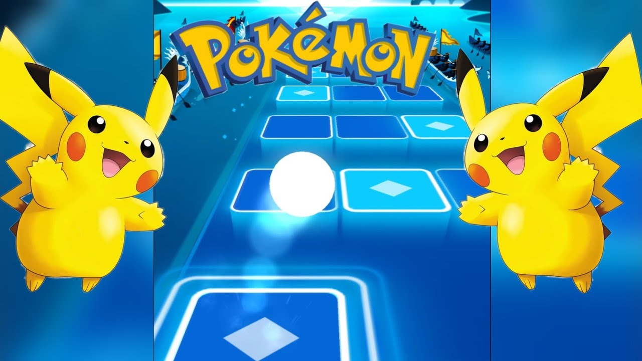 Tiles hop - pika pika Pikachu theme song | Pokémon | gaming channel ...