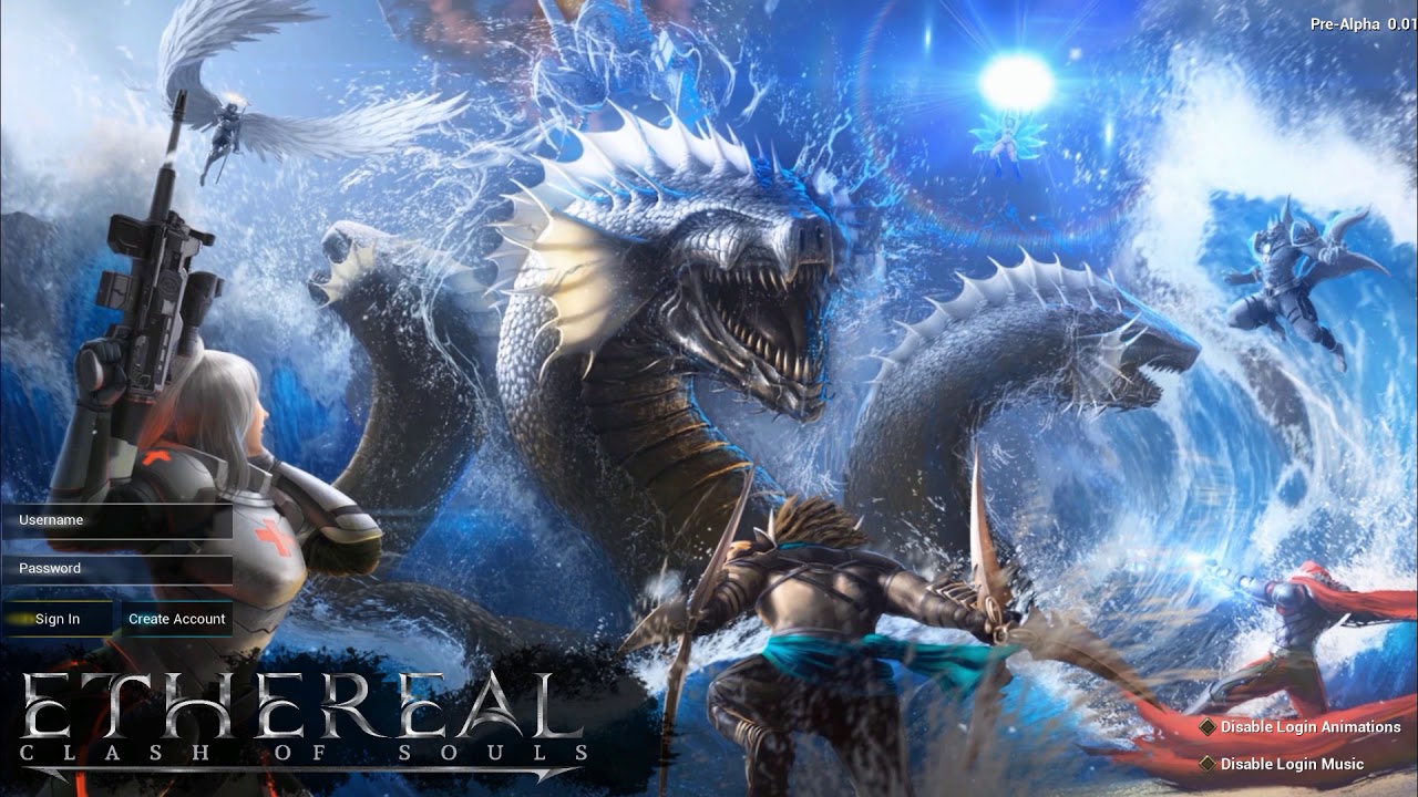 Ethereal Login Screen With Music + Analysis + BIG Announcement - YouTube