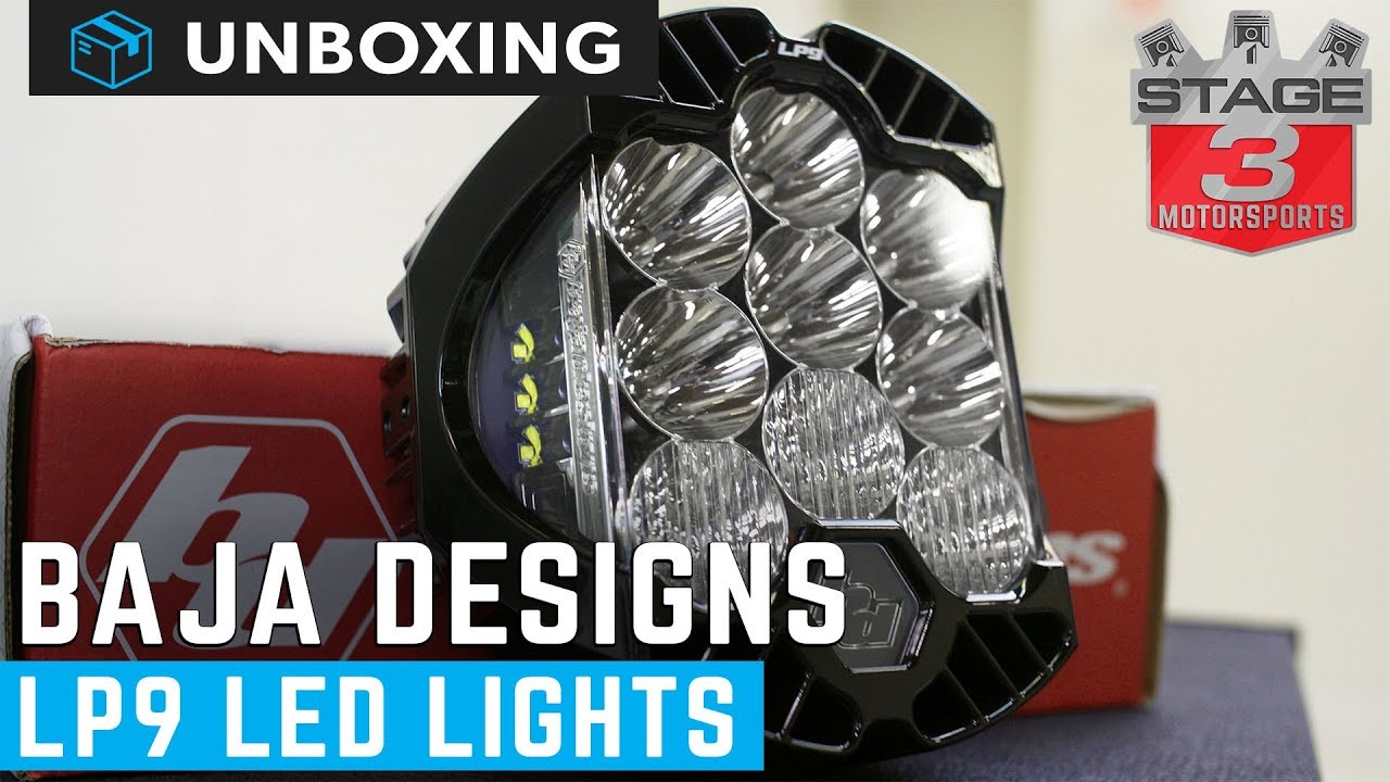 Unboxing: Baja Designs LP9 White Driving/Combo Off-Road LED Light - YouTube