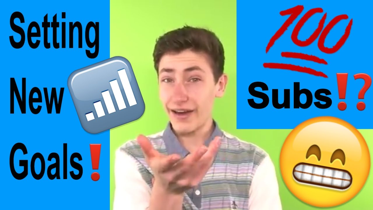 100 Subscribers?! | Setting New Goals For The Channel And Why Goal ...