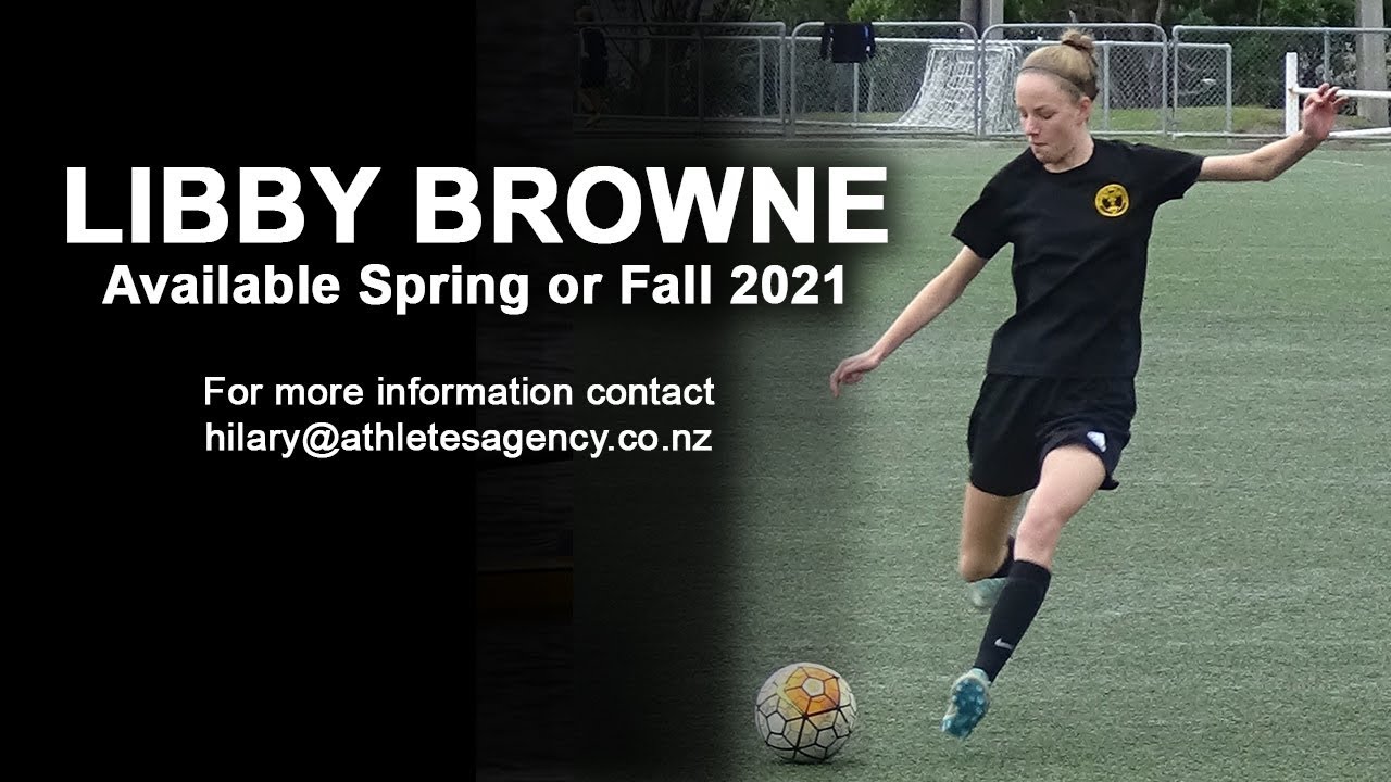 Libby Browne Fall 2021 US College Soccer Prospect - YouTube