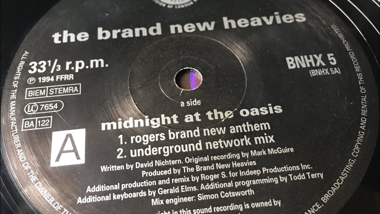 THE BRAND NEW HEAVIES - Midnight At The Oasis (Underground Network Mix ...