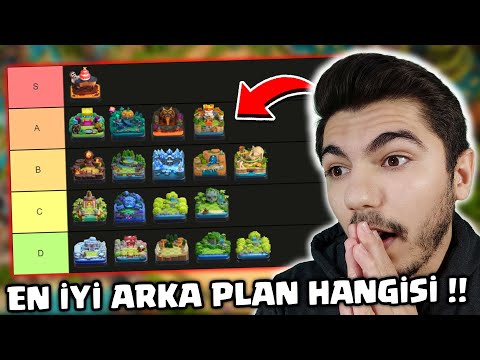 EN İYİ ARKA PLAN SIRALAMASI !! - Clash Of Clans Katman Listesi !!