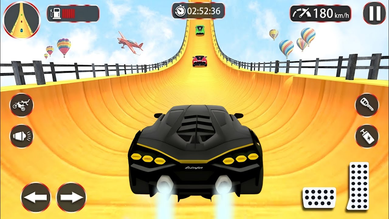 Impossible Mega Ramp X Car Racing Stunt | Impossible Car Racing Game ...