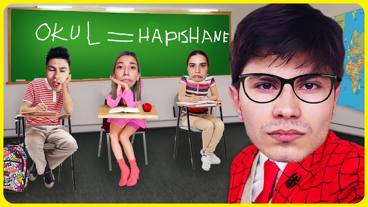 YENİ OKULUMDA İLK GÜNÜM MERT SARI - YouTube