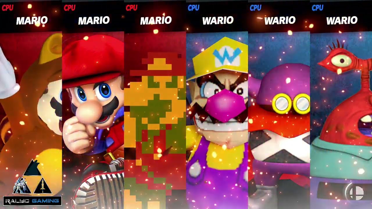 Smash Mods: Mario Mods vs Wario Mods - YouTube