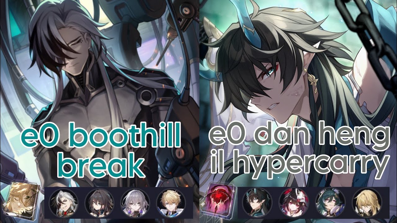 [2.5 apocalyptic shadow] boothill break & dan heng il hypercarry | 3 ...