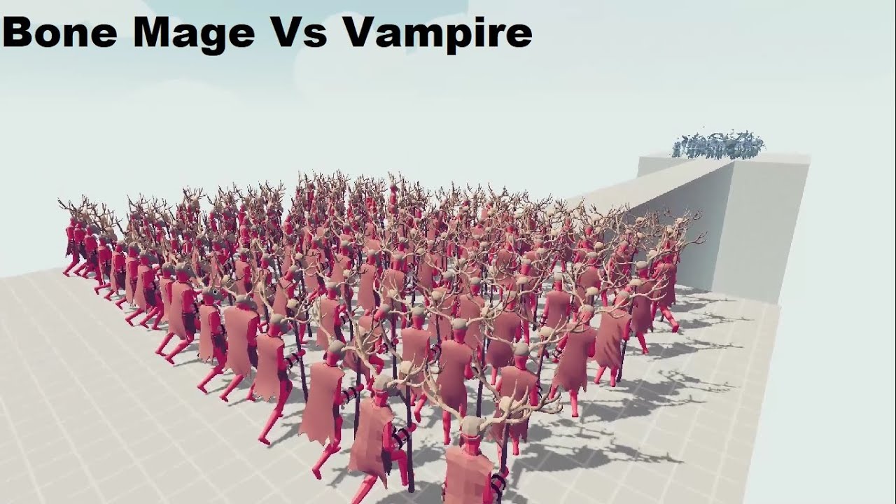 120v105 Bone Mage Vs Vampire TABS - YouTube