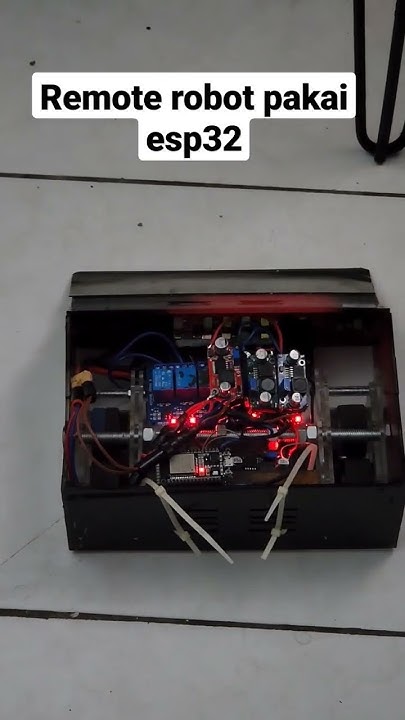 remote robot pakai esp32 - YouTube