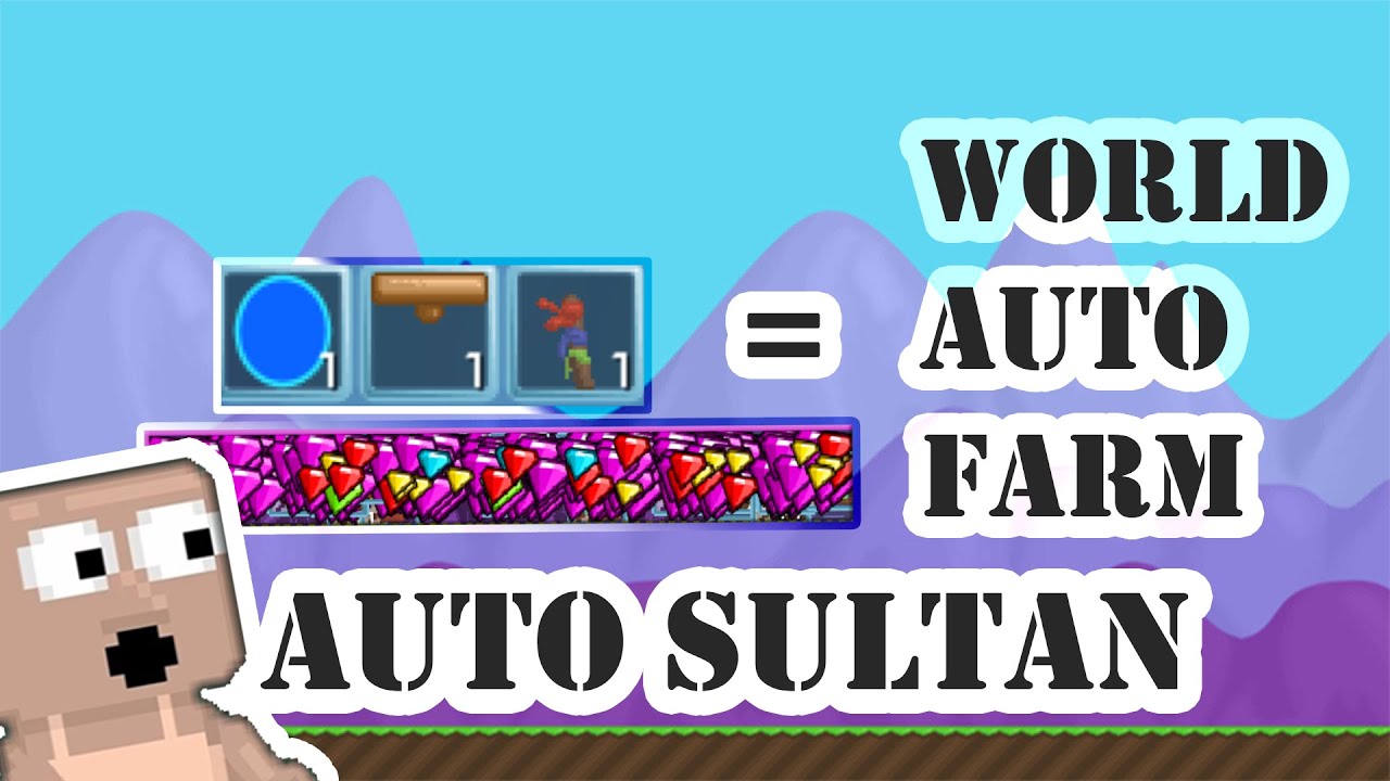 Begini Caranya Membuat World Auto Farm Growtopia - YouTube