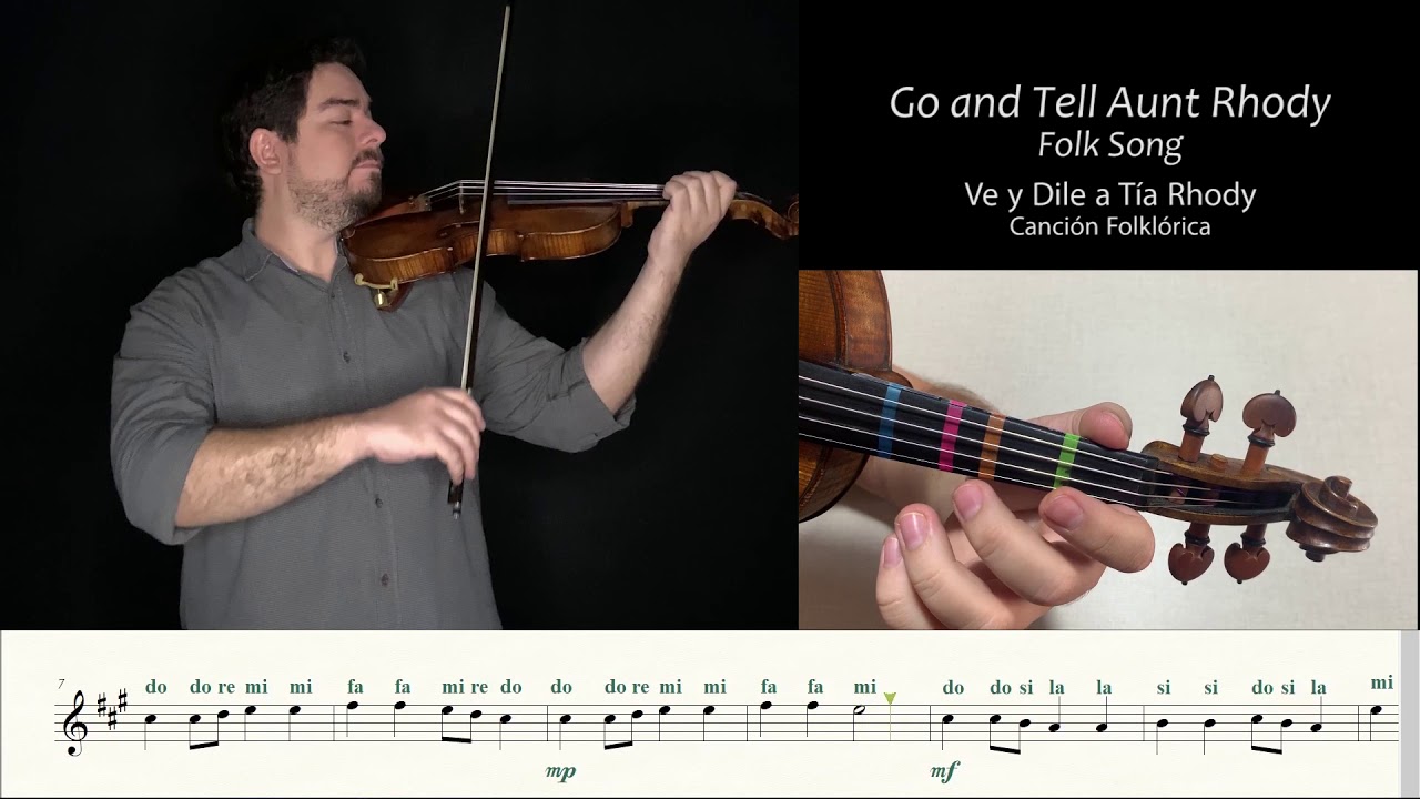 Go and Tell Aunt Rhody - Folk Song - YouTube