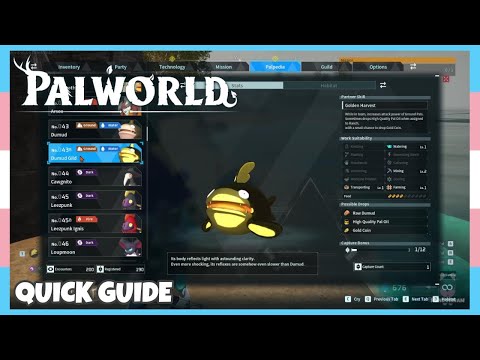 Where To Catch Dumud Gild In Palworld *Tides Of Terraria Update* | Location Quick Guide
