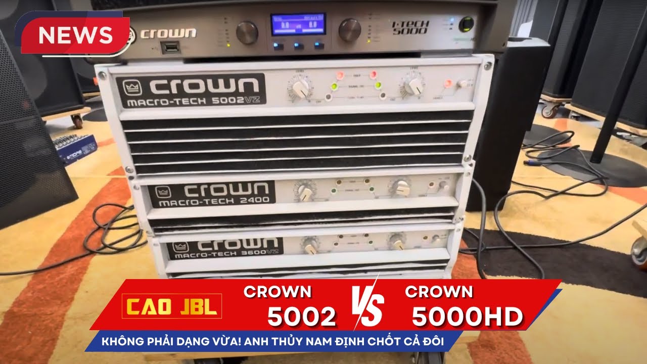 Không phải dạng vừa! Anh Thủy Nam Định chốt cả Crown 5002 & Crown 5000HD! - YouTube