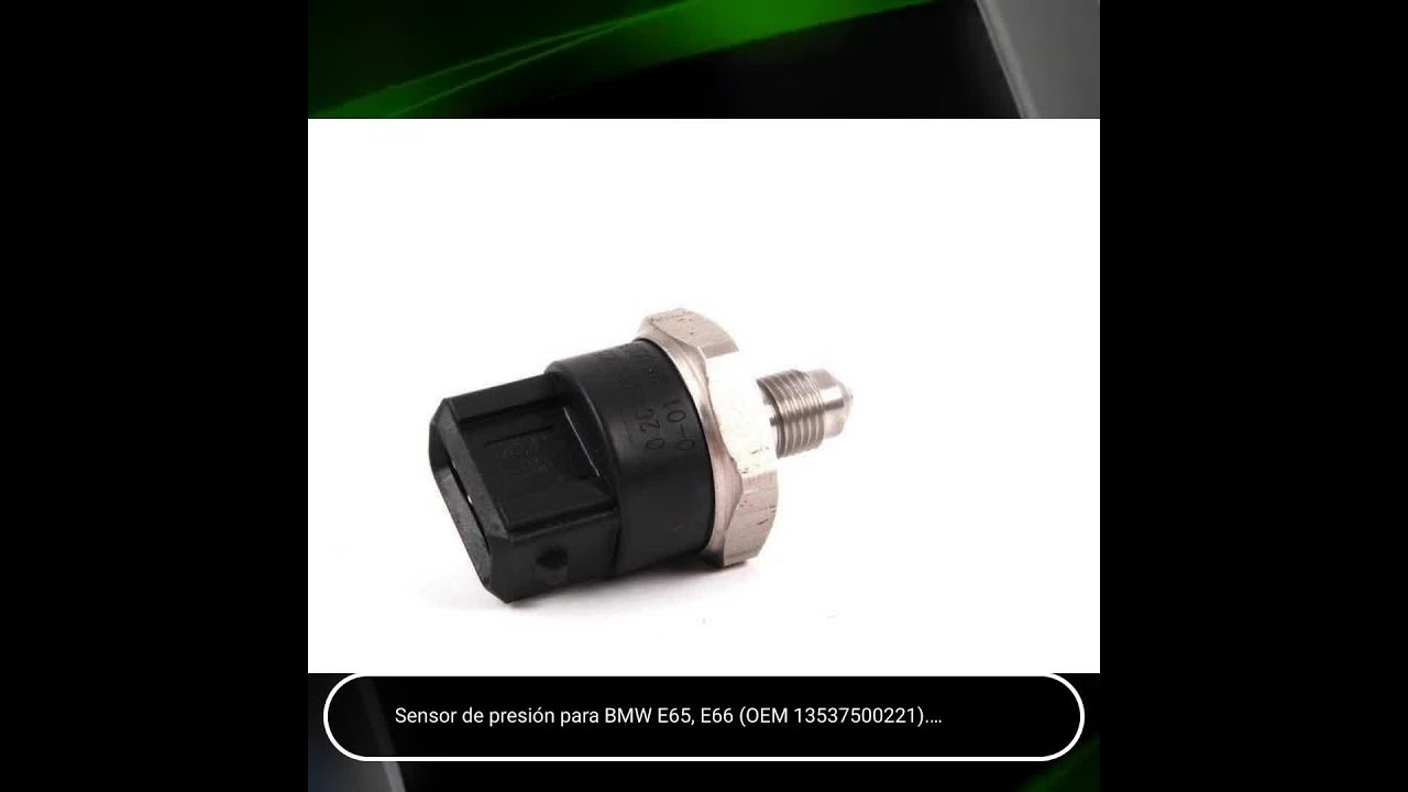 Sensor de presión para BMW E65, E66 (OEM 13537500221). Original BMW ...