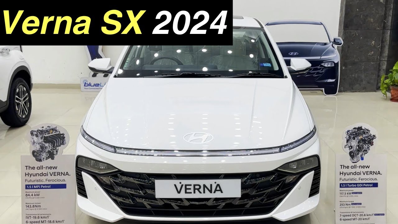 ️ ️ Hyundai Verna Sx 2024 👌 👌 | Walkaround Review with Price | Fully ...