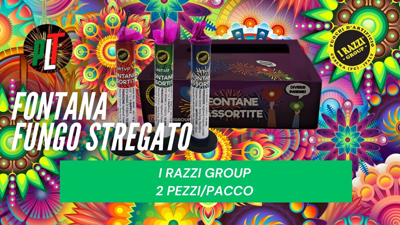 Test Fontane FONTANE ASSORTITE 6pezzi di I RAZZI GROUP - 2023 - YouTube