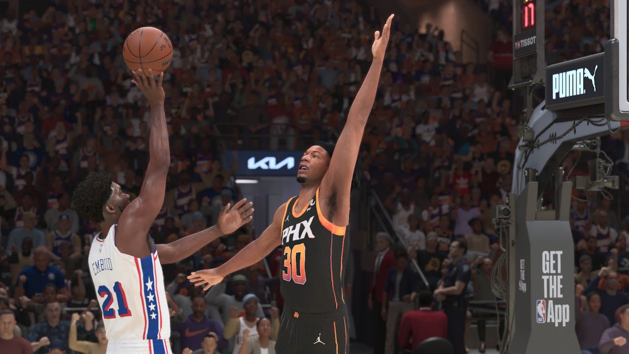 NBA 2K25 C MyNBA - MP VS EMBIID! - YouTube