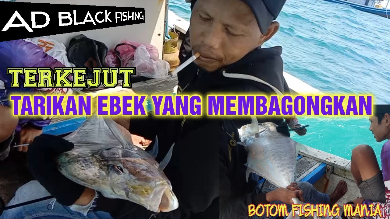 Tarikan Ebek Bikin Ngilu | Bottom Fishing Mania | Mancing Ikan Dasaran ...