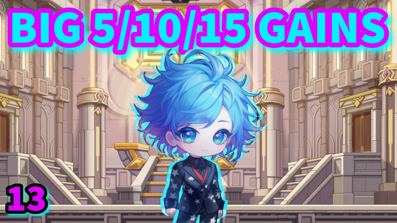 BIG 5/10/15 GAINS - Maplestory Night Walker Progression Ep 13 - YouTube
