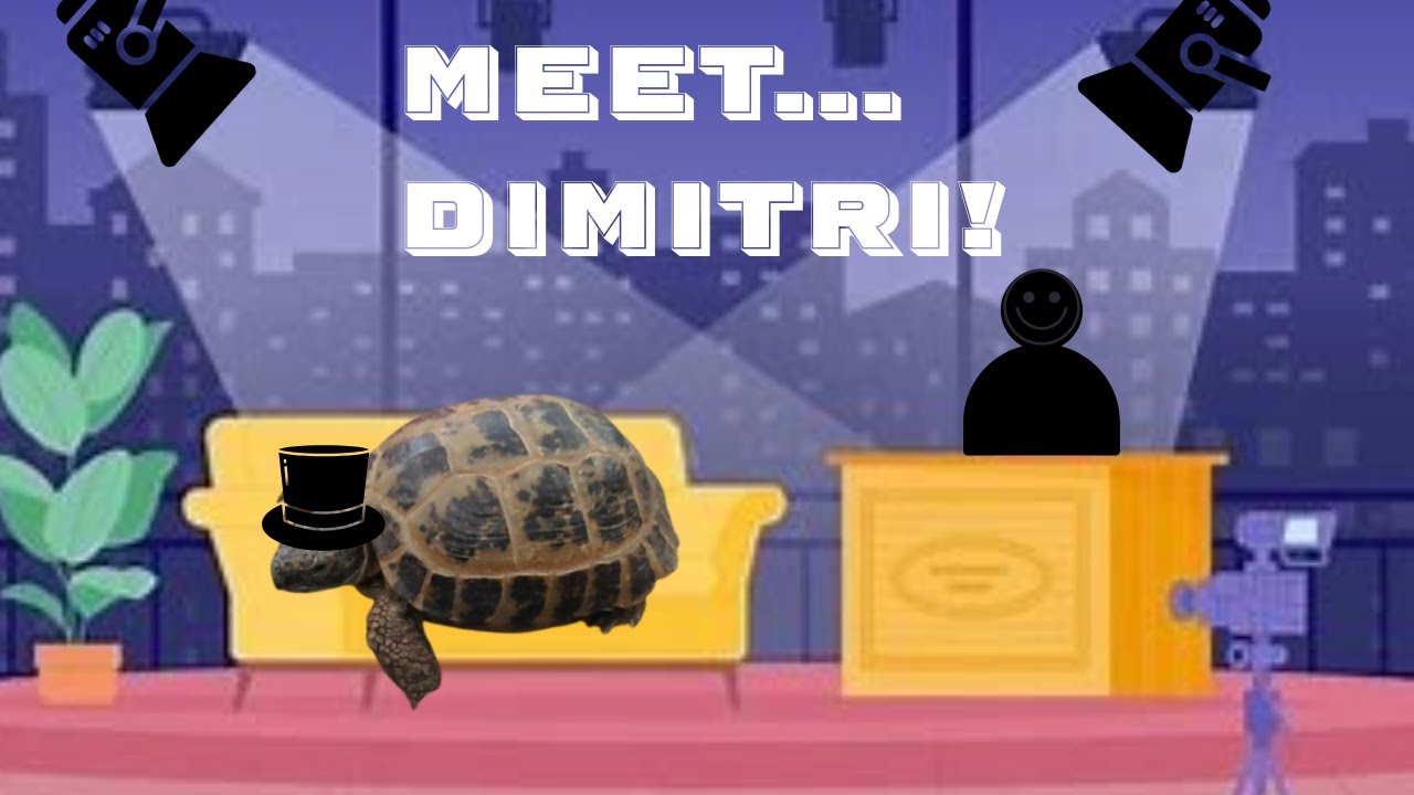 Meet Dimitri, The Russian Tortoise! - YouTube