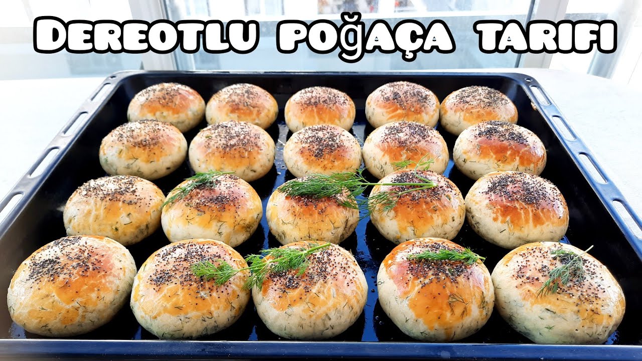 Turkish pocha recipe | dereotlu poğaça | poğaça tarifi | poğaça tarifi ...