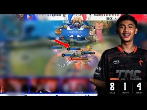 THE FIRST SAVAGE IN MPLS13 TNC NOMED😯#mpls13 #fypage #mobilelegends ...