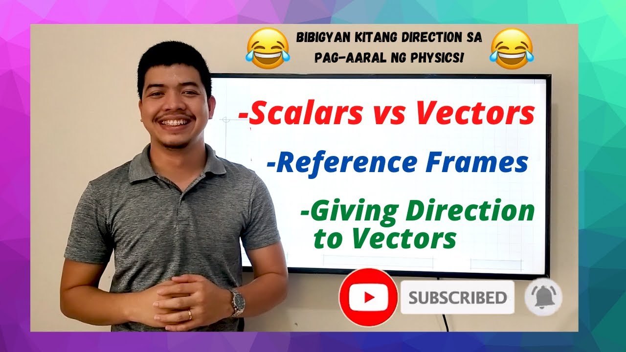 Scalars and Vectors | Reference Frames | Giving Directions to Vectors ...