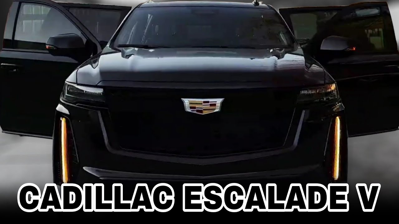 2023 Cadillac Escalade-V Super Luxurious SUV Review - YouTube