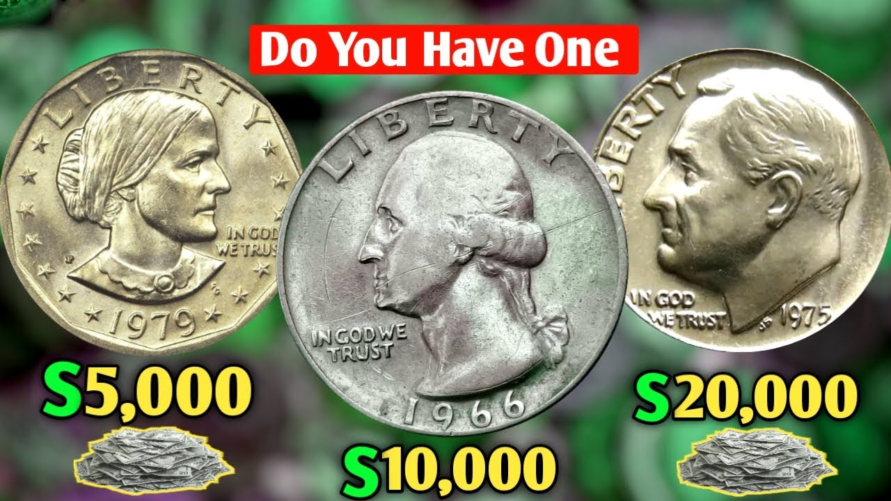 Do You Have One Top 3 Most Rare Coins Worth a Lot of Big Money! COINS ...