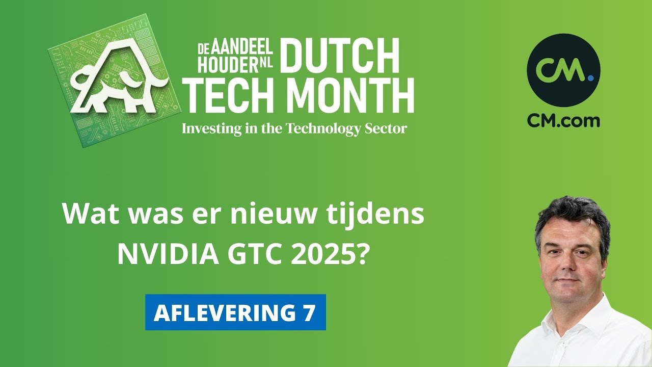 Nvidia: Wat was er nieuw tijdens de GTC | Dutch Tech Month afl. 7 - YouTube